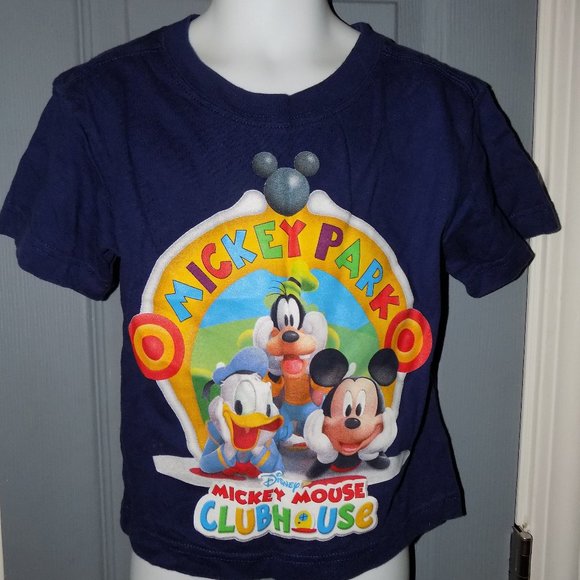 Disney | Shirts & Tops | Disney Store Navy Blue Mickey Mouse Clubhouse ...